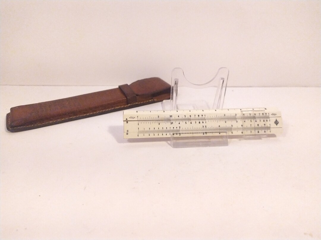 Rare Very Small Size Slide Rule, Pocket Slide Rule skala - Etsy