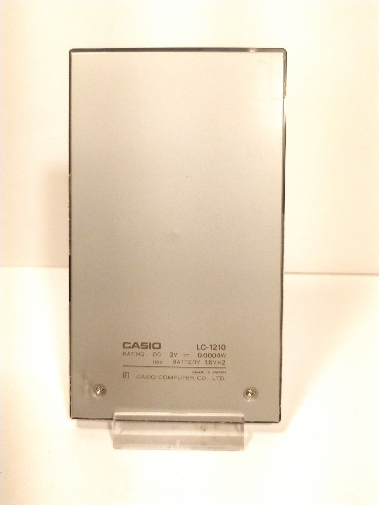 Vintage Calculator Casio LC-1210 12digit - Etsy