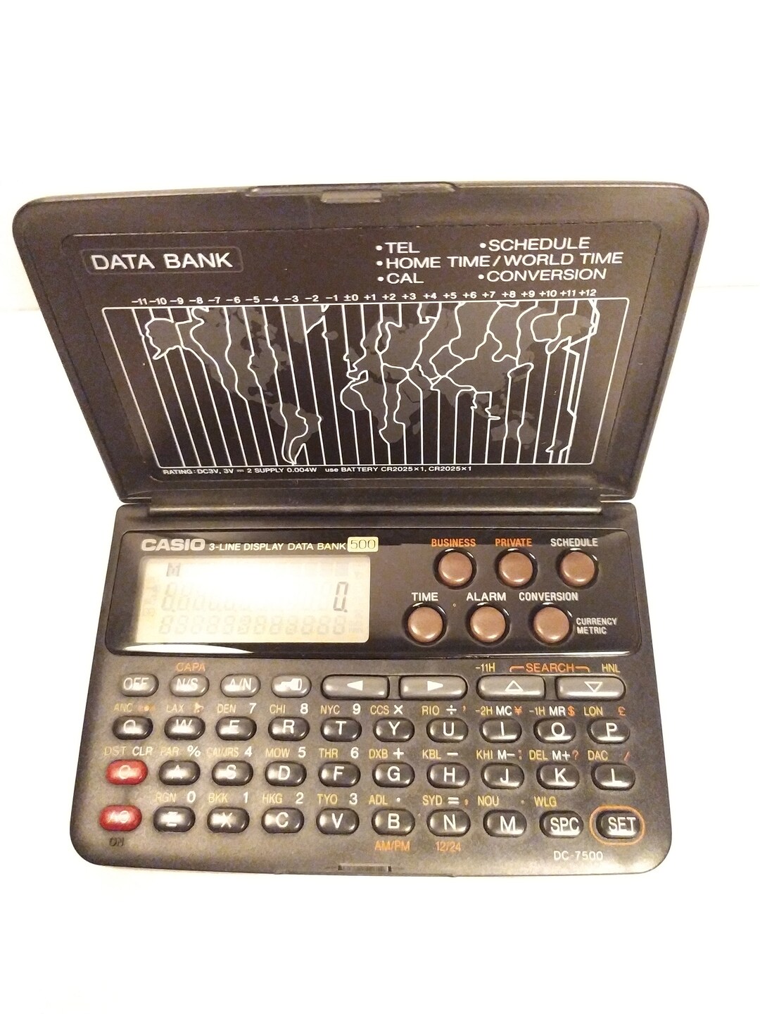 Vintage Decor Casio Data Bank DC-7500 Calculator Retro Office Necessity ...