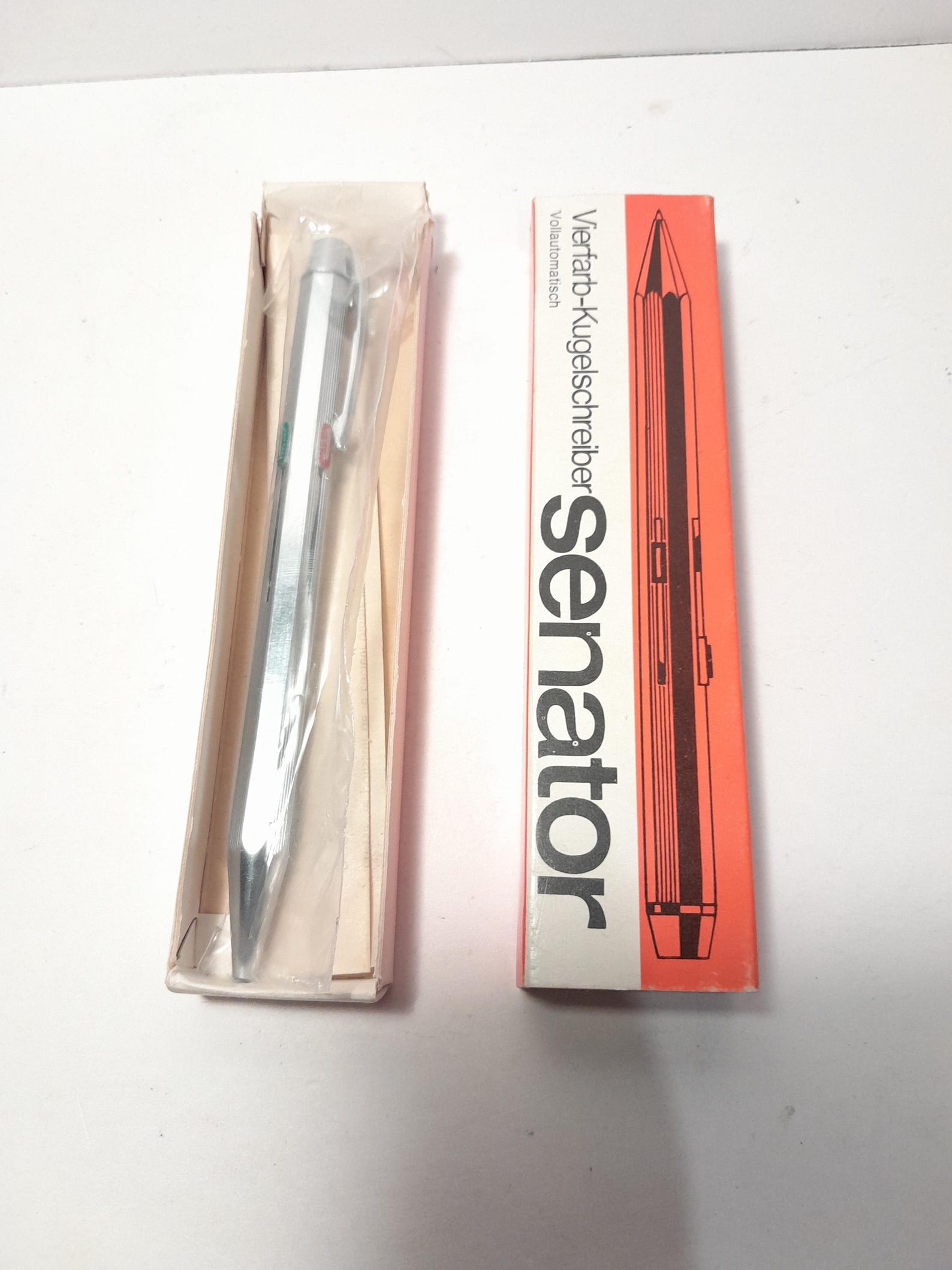 Vintage Ballpoint Pen ,senator, for Colors,1970s. Ballpoint Pen With ...