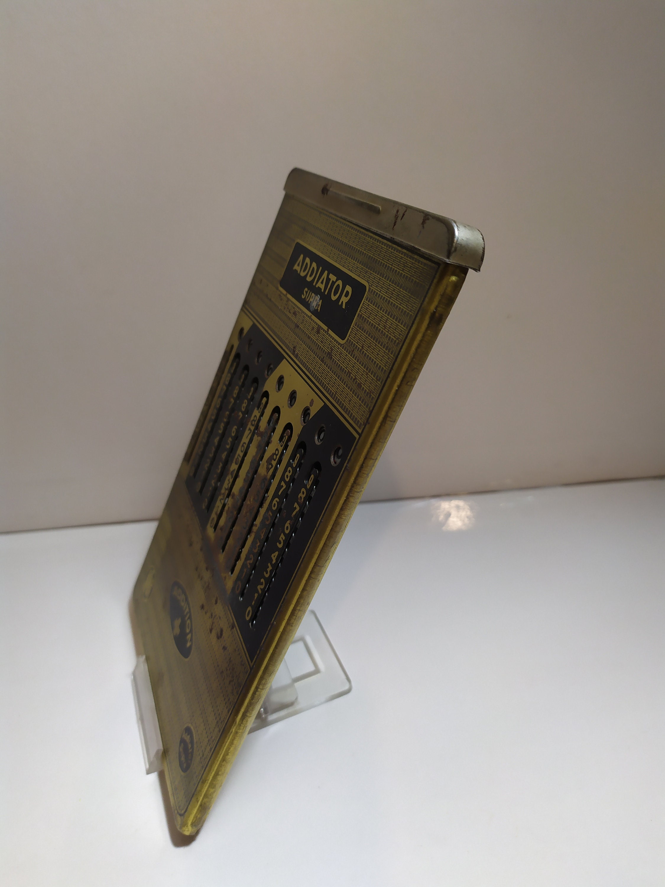 Vintage Addiator Supra Addition and Subtraction - Etsy