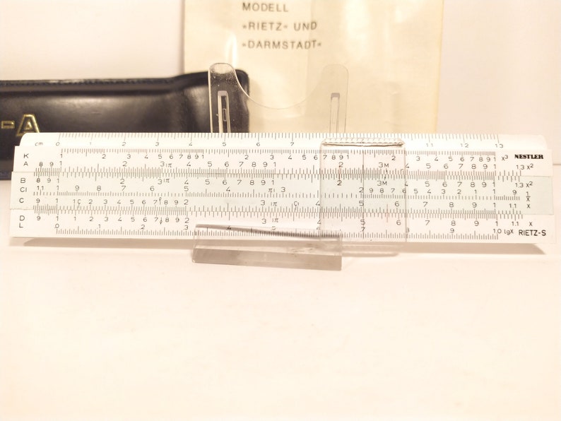 Vintage Pocket Slide Rule NESTLER RIETZ-S - Etsy