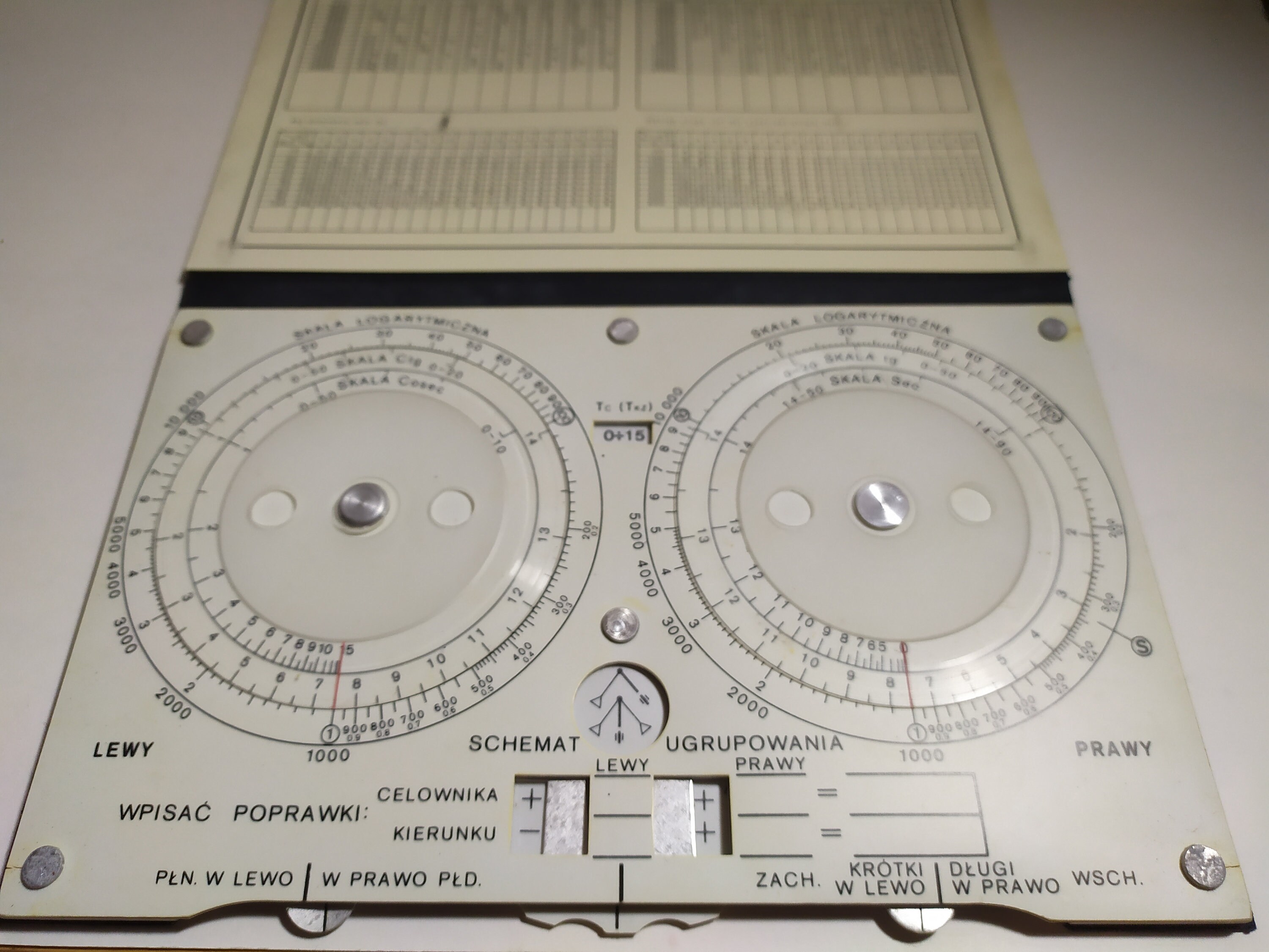 Vintage Artillery Slide Rule for Sighting - Etsy