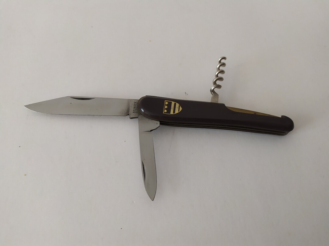 Vintage Folding Pocket Knife Solingen Germany - Etsy