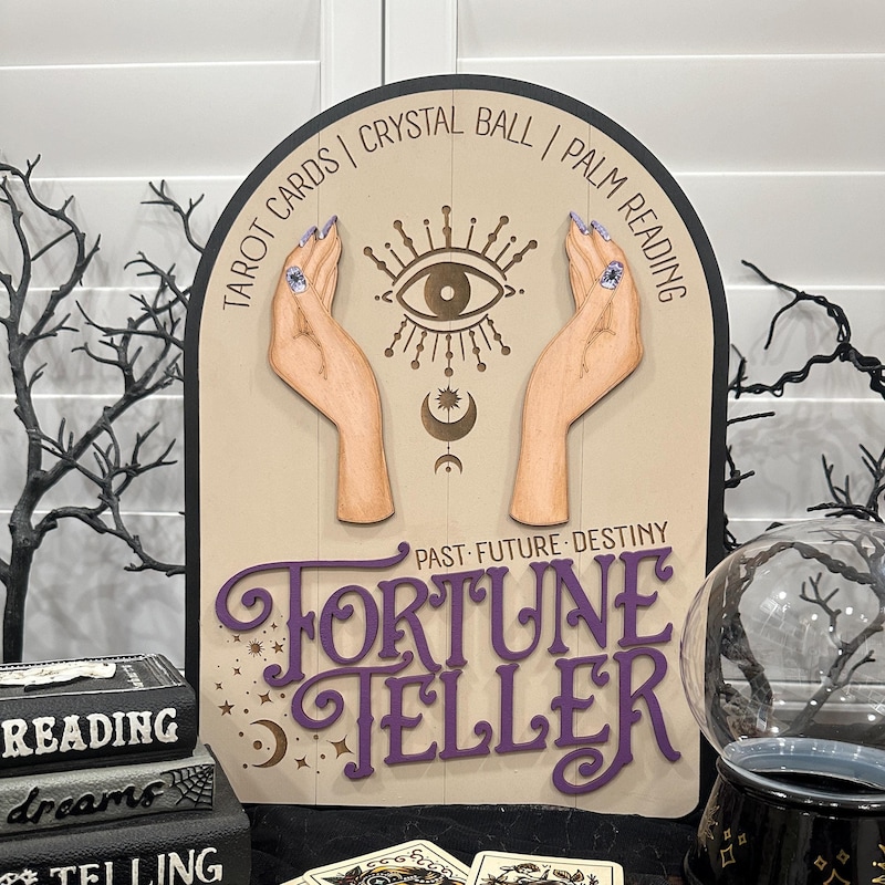 Fortune Teller Sign - Etsy