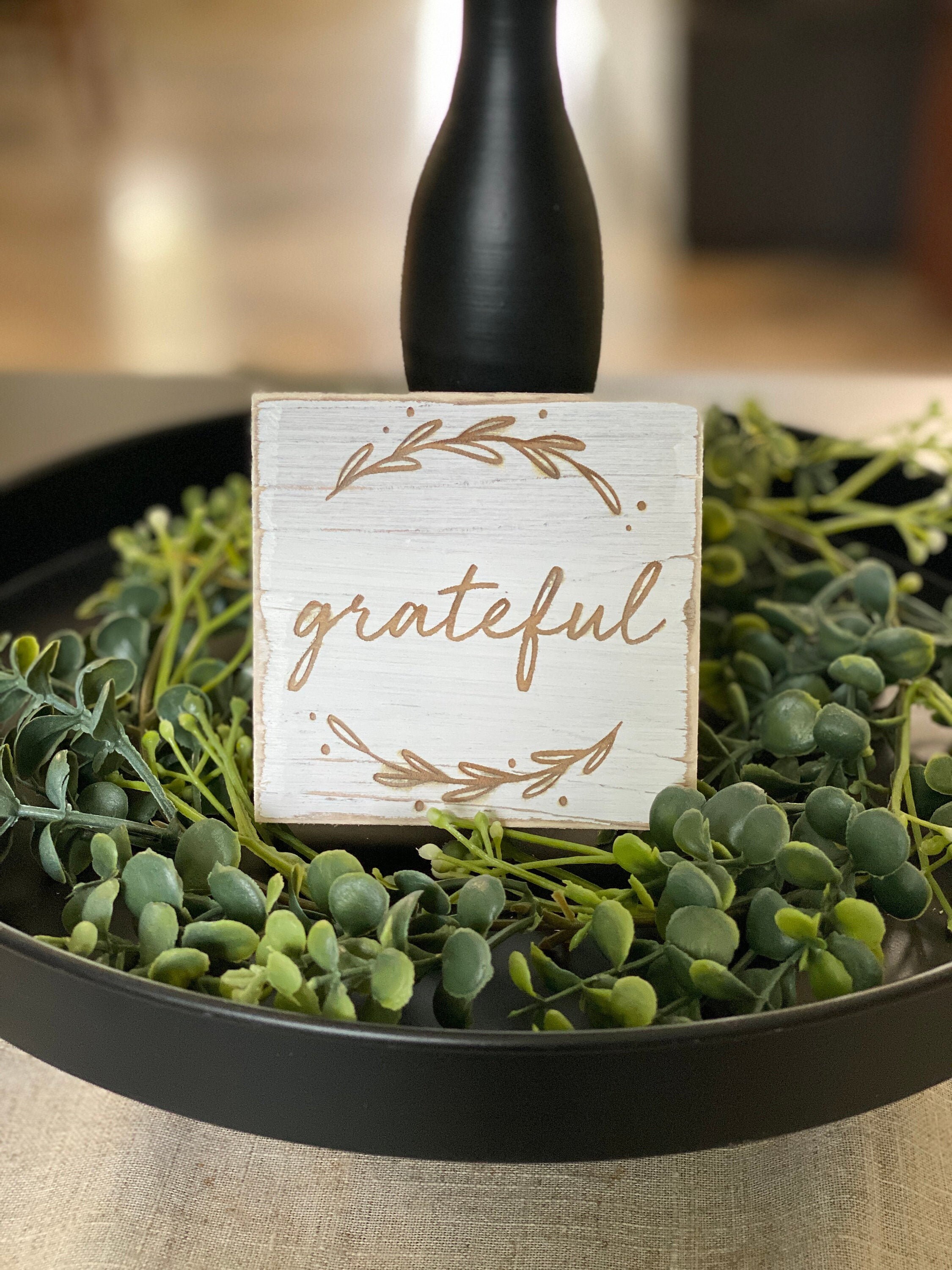 Tiered Tray Decor Tiered Tray Sign Mini Signs Small Signs - Etsy