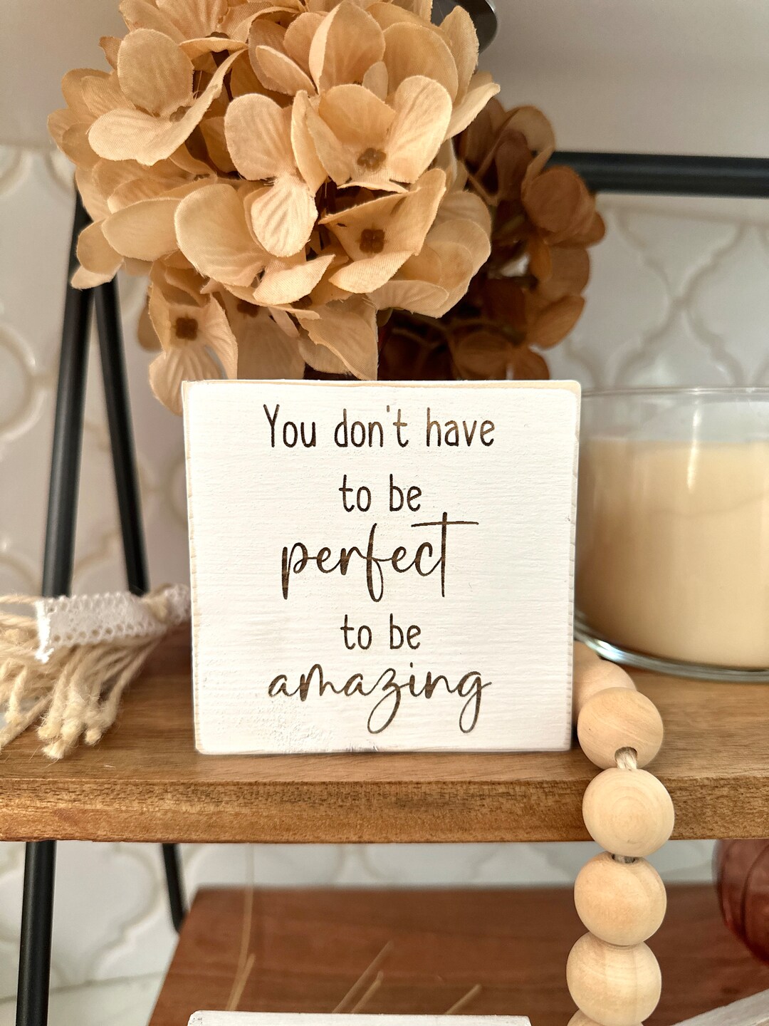 Tiered Tray Decor, Tiered Tray Sign, Mini Signs, Small Signs, Farmhouse ...