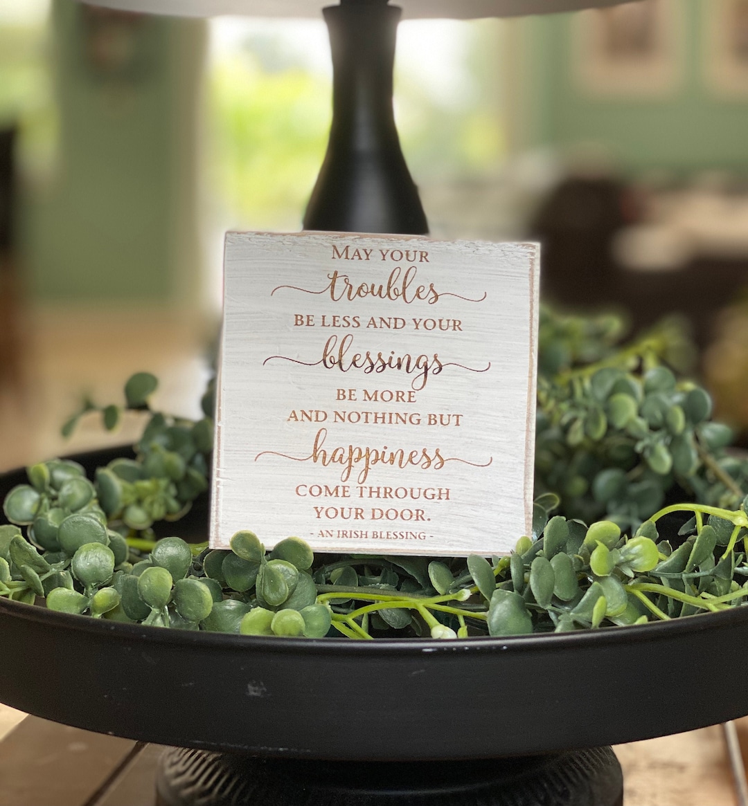Tiered Tray Decor, Tiered Tray Sign, Mini Signs, Small Signs, Farmhouse ...