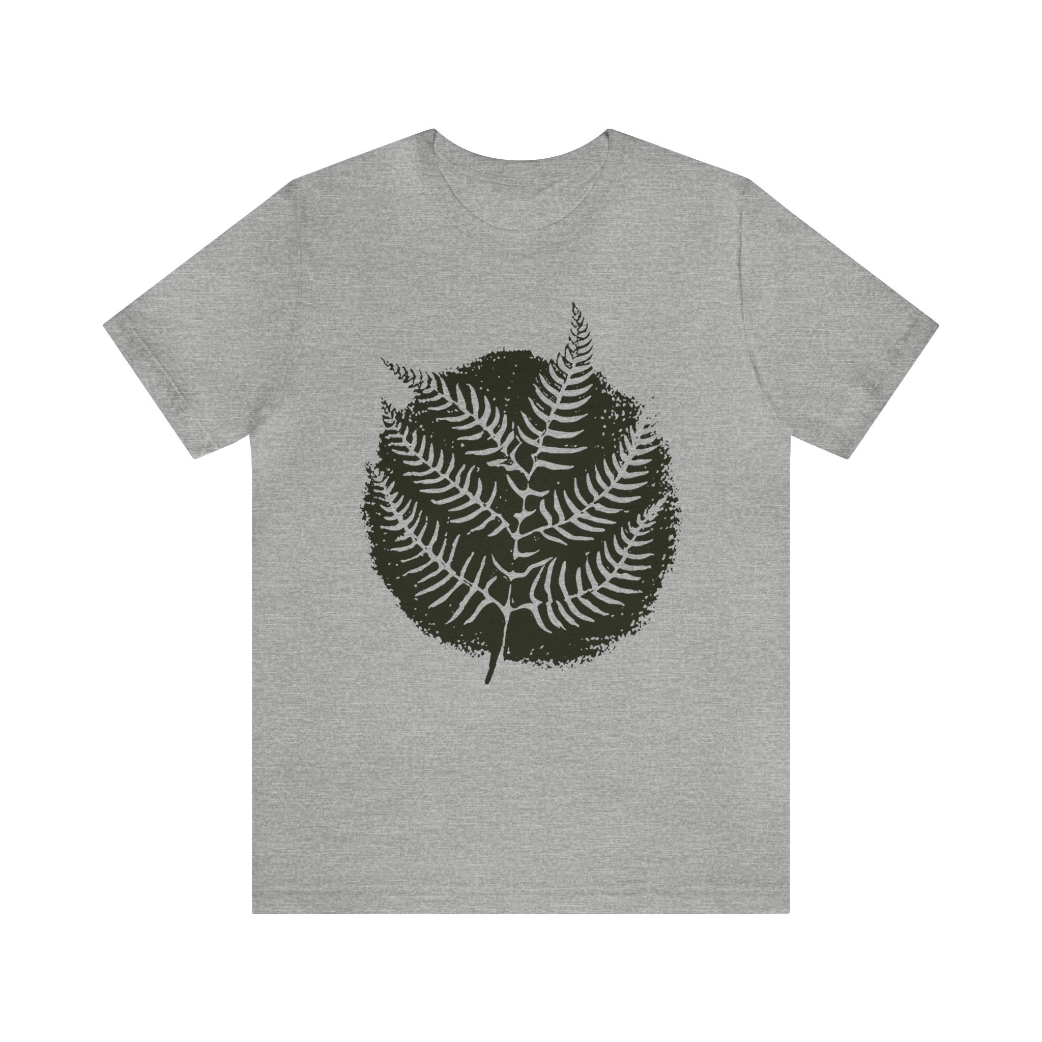 Fern Tee Shirt, Female Botanical Tee,nature-inspired T-shirt for Women ...