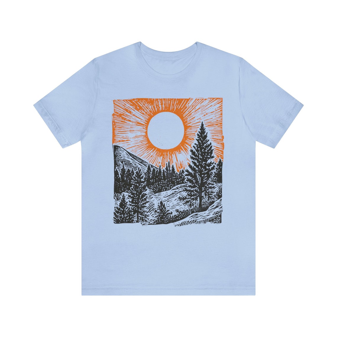 National Parks Tee Shirt Shirt, Landscape Nature Tee,wilderness Tee ...