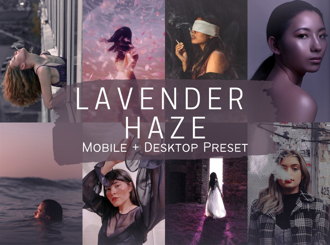Lavender Haze Lightroom Preset: Purple Filter (DNG File) - Etsy