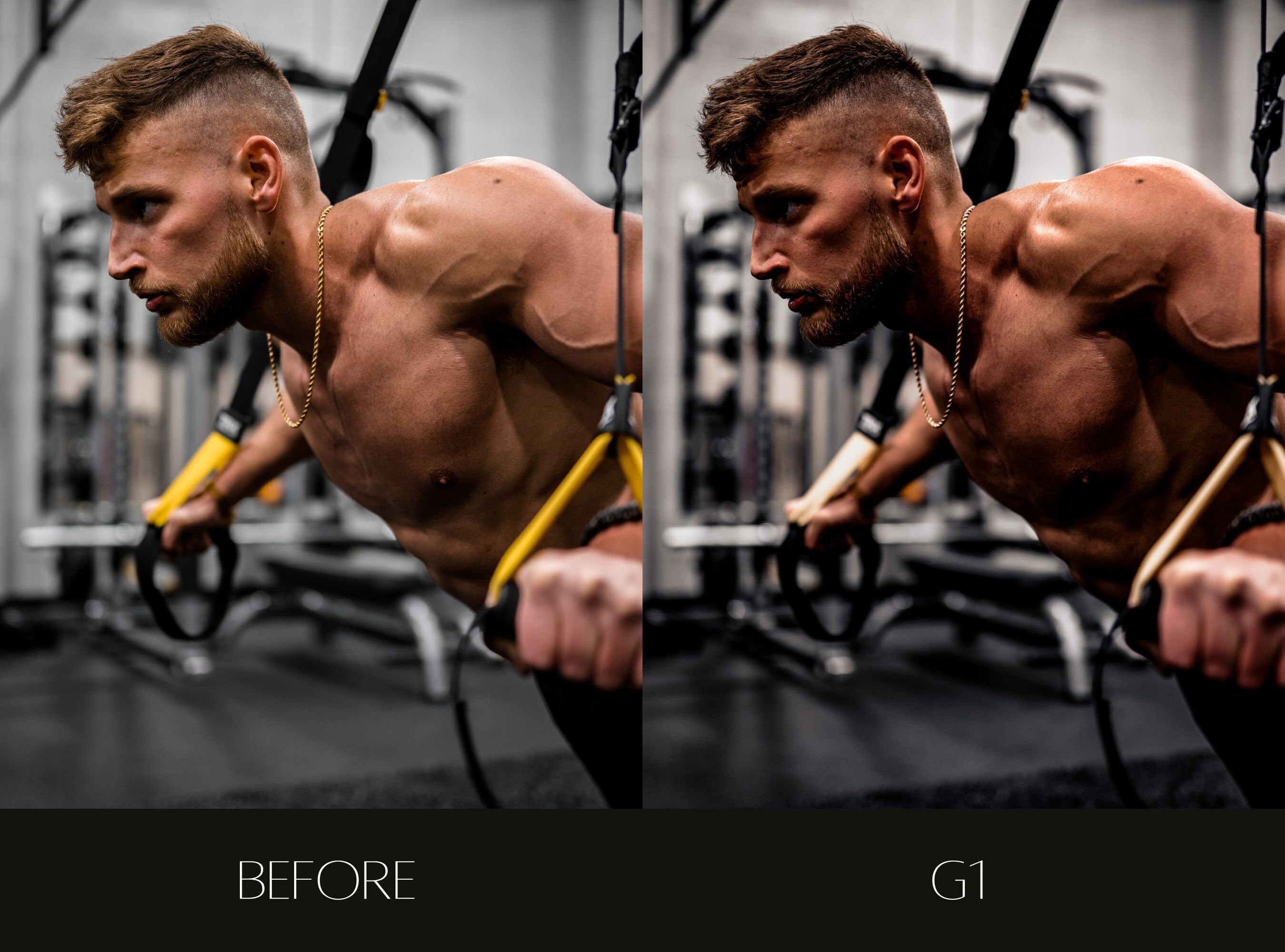 Dark Gym Lightroom Presets: Mobile & Desktop Filters - Etsy