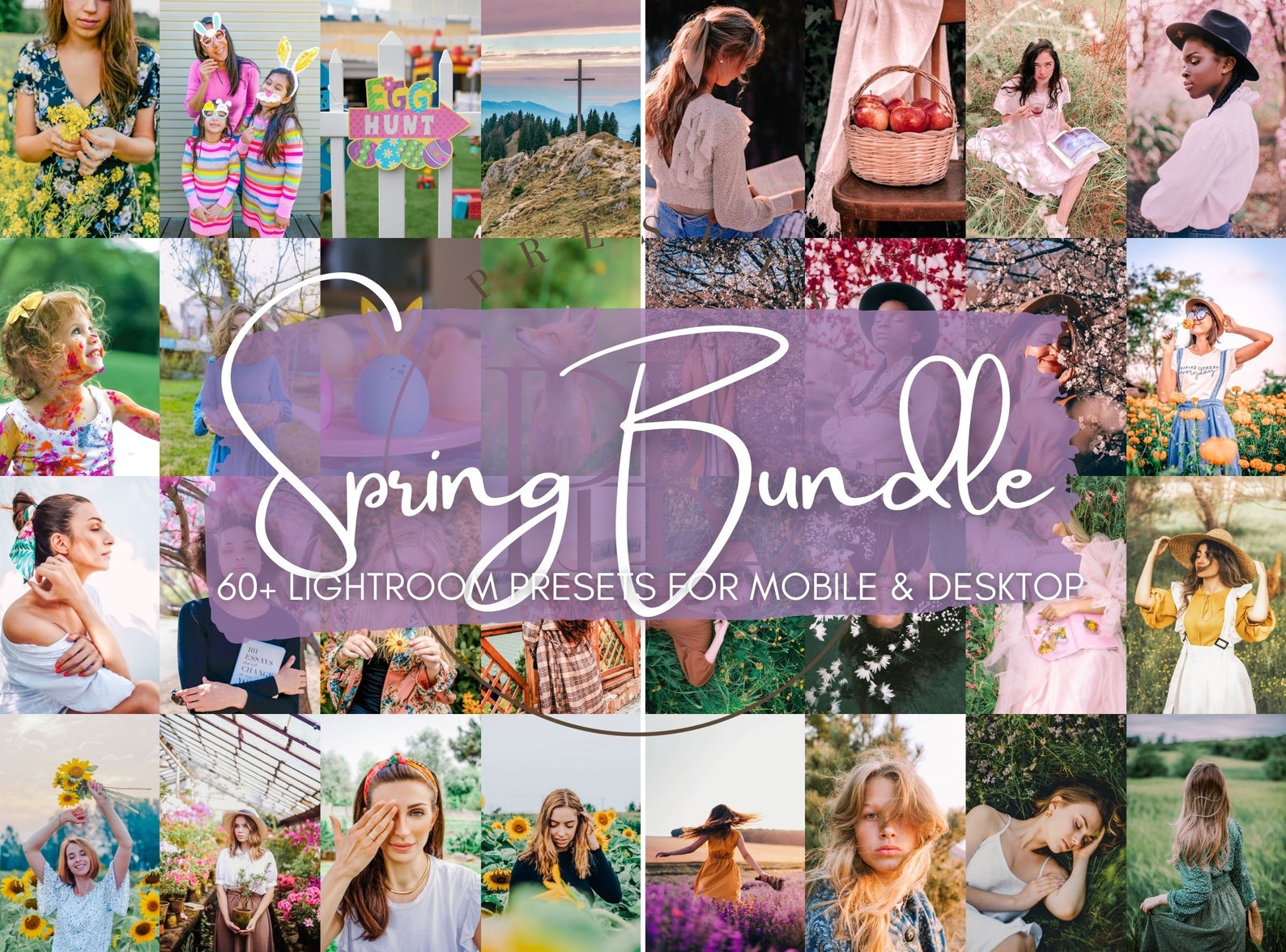 90+ SPRING PRESETS & TEMPLATES, Spring Lightroom Presets, Instagram ...