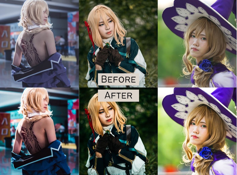 15 COSPLAY PRESETS Fantasy Presets, Anime Gamer Costume, Instagram ...