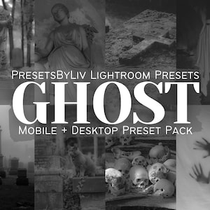 5 GHOST FOG Lightroom Presets, Mobile & Desktop Presets, Gloomy ...