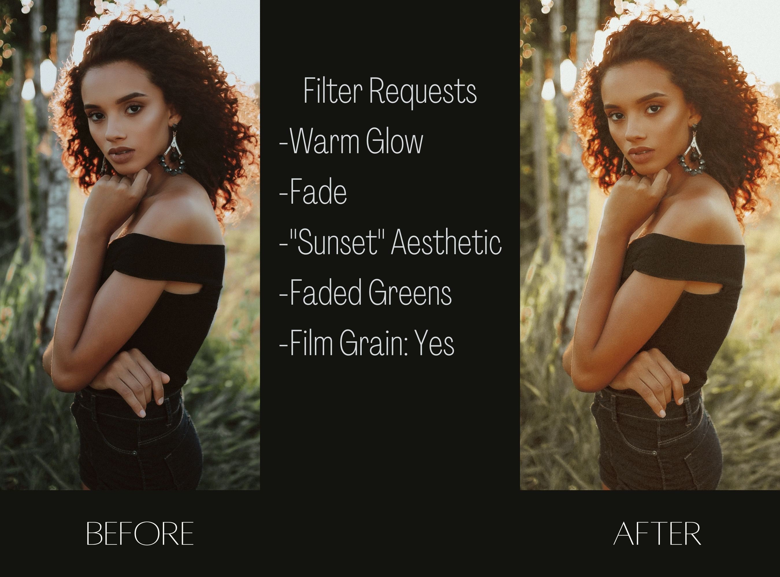 5 Custom Presets Create Your Own Custom Preset Lightroom Mobile - Etsy