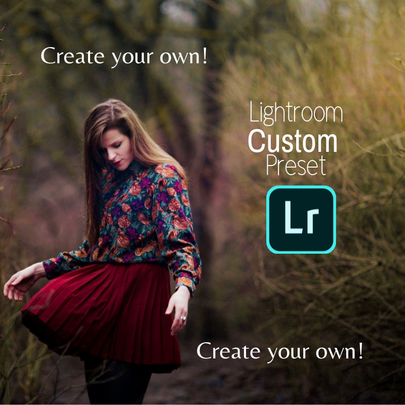 5 Custom Presets Create Your Own Custom Preset Lightroom Mobile - Etsy