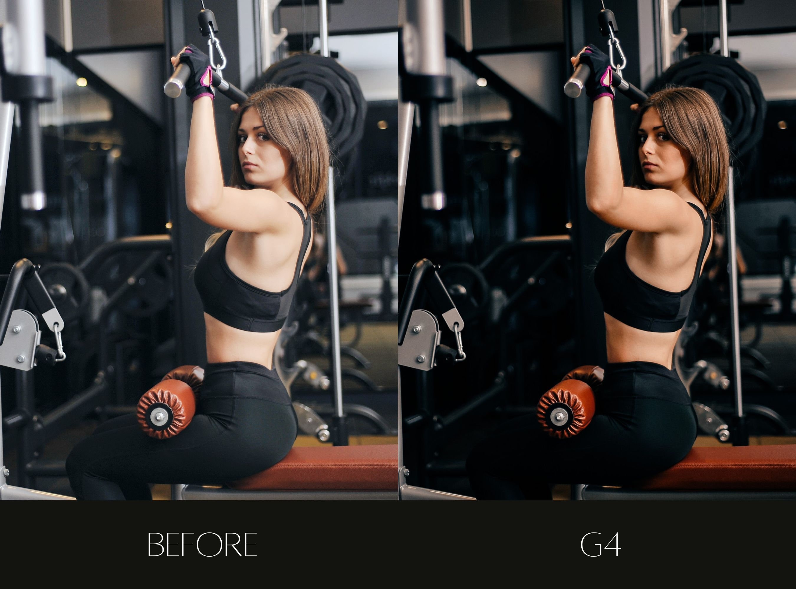 5 GYM Lightroom Mobile Presets Lifestyle Fitness Presets for Instagram Gym Blogger Vlogger ...