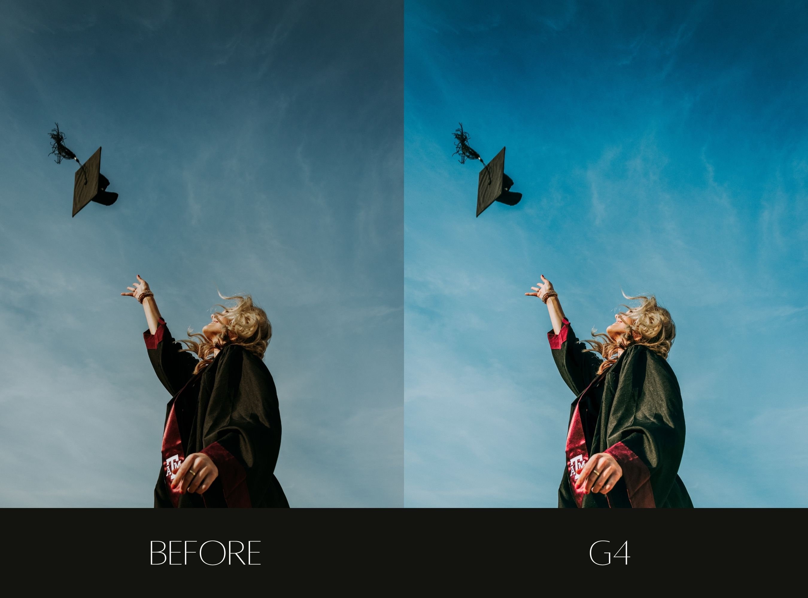 6 Graduation Lightroom Presets | High School and College Graduation ...