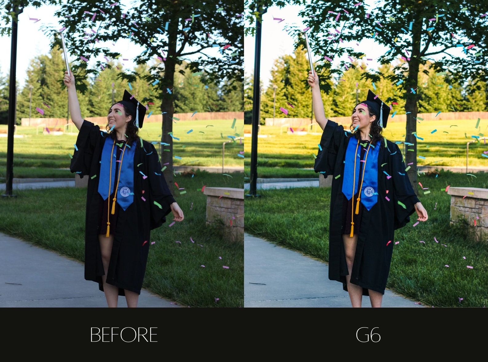 6 Graduation Lightroom Presets | High School and College Graduation ...