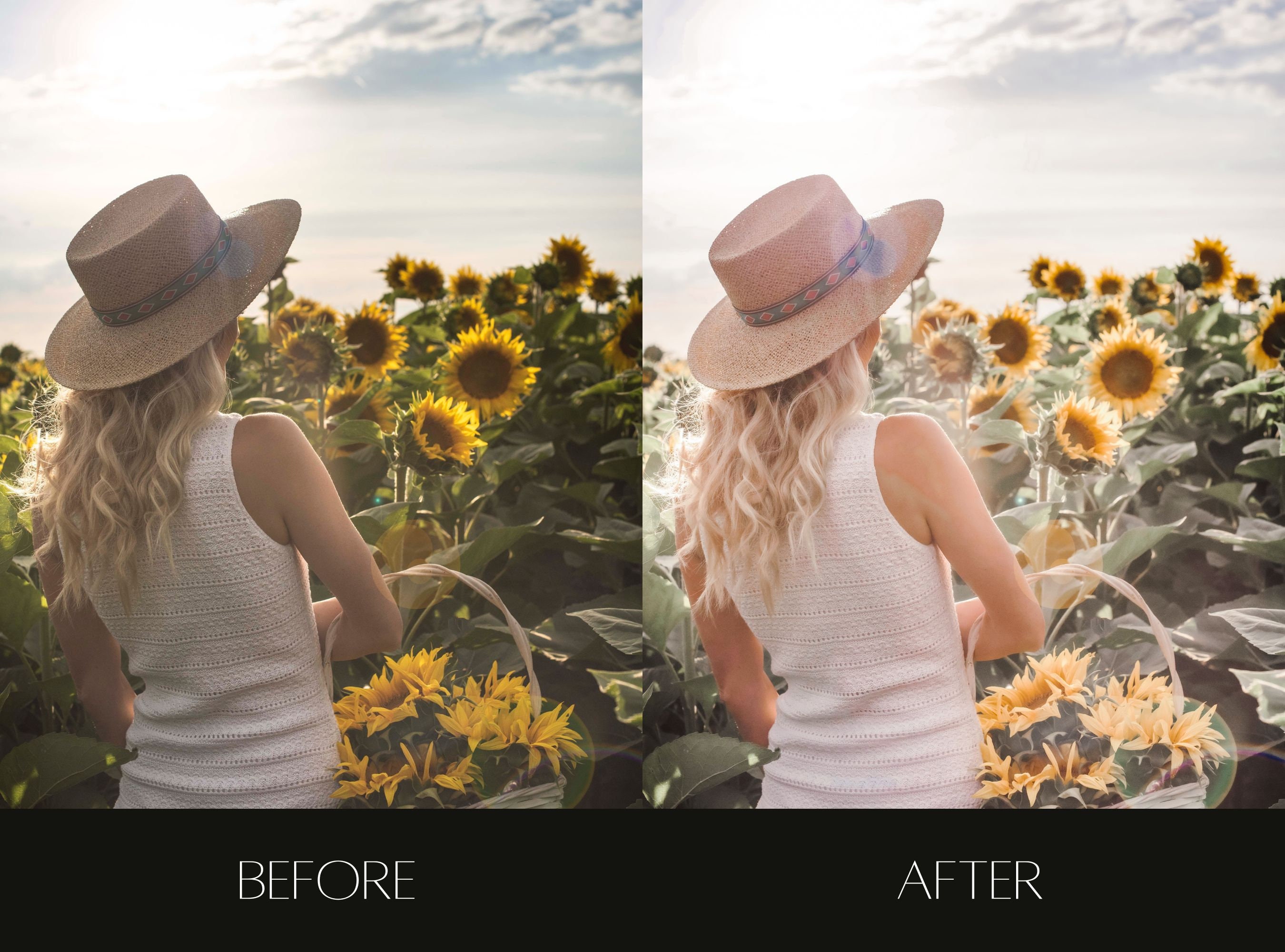 10 SPRING PRESETS Lightroom Mobile and Desktop, Spring Filters, Sunny, Cream, Natural, Blogger ...