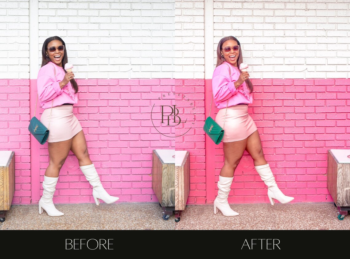 10 PINK PRESETS Pretty in Pink Lightroom Presets Aqua - Etsy