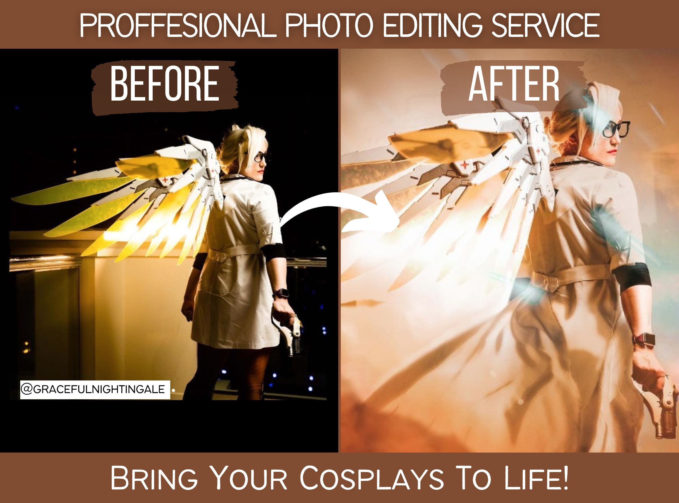 Cosplay and Fantasy Photoshop, Professional Photo Editing Services for ...