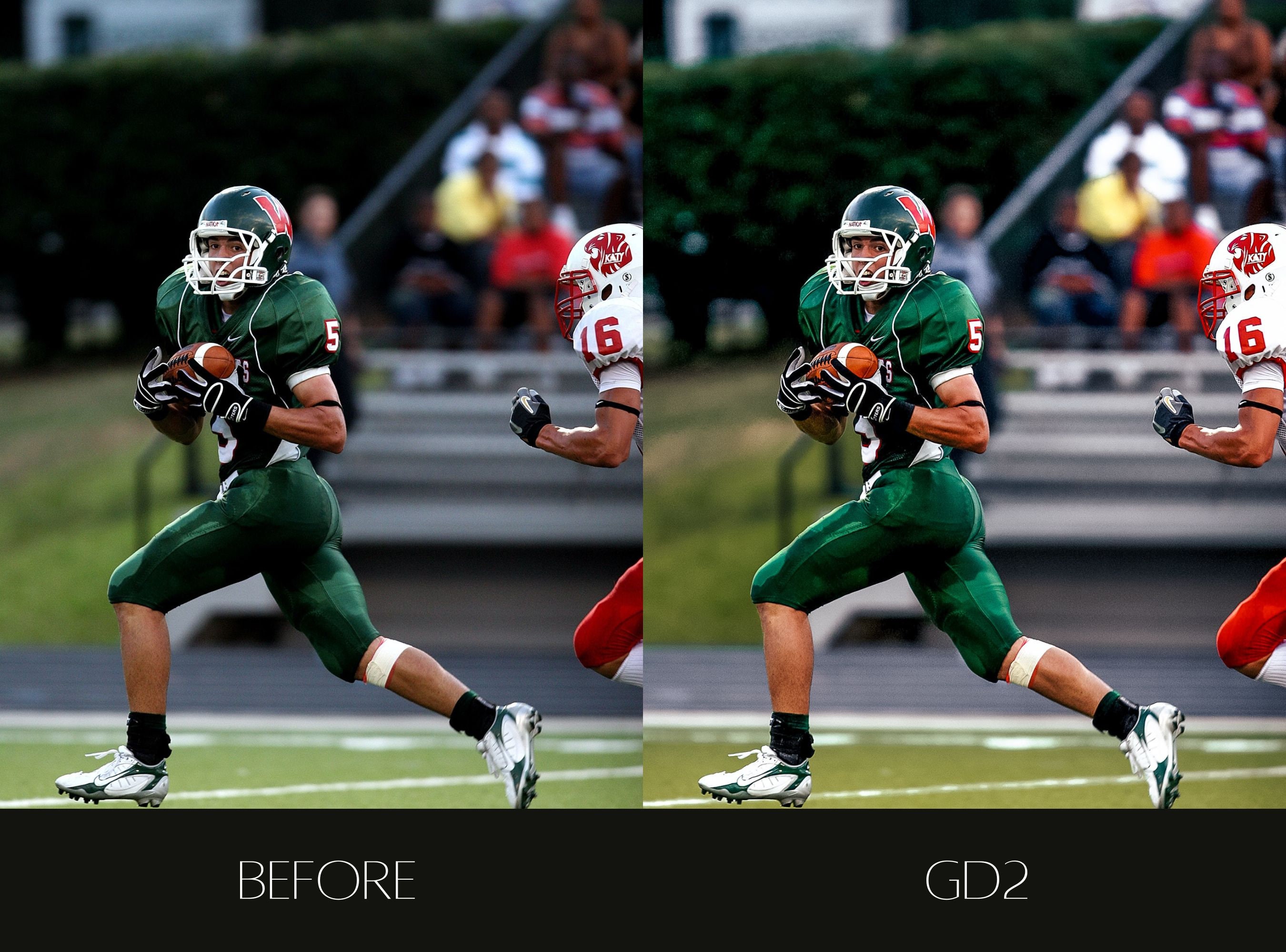 10 GAME DAY Lightroom Presets, Football, Baseball, and Cheerleaders for ...