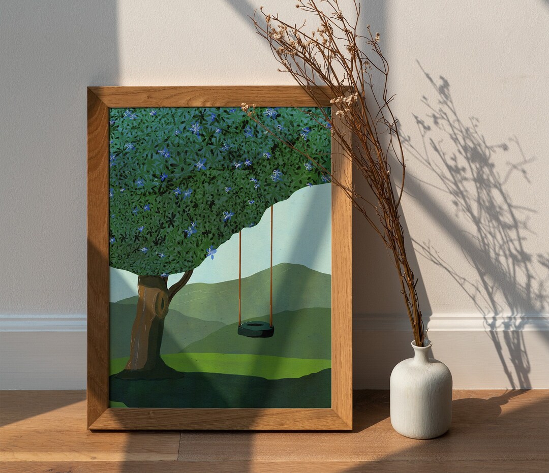 In the Shadow - Illustration - Art - Graphic Print in Variable Sizes - Etsy