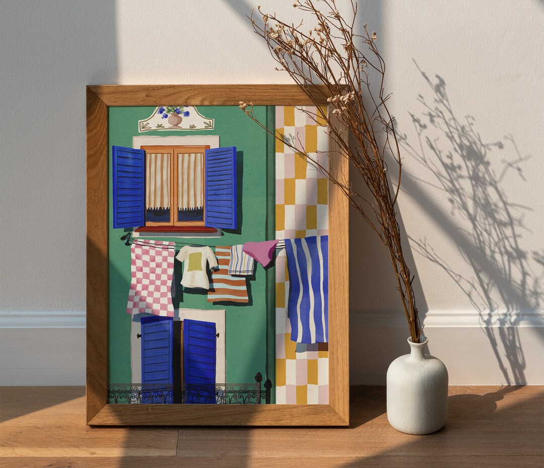 Drying for Tomorrow - Illustration - Art- Graphic Print in Variable ...