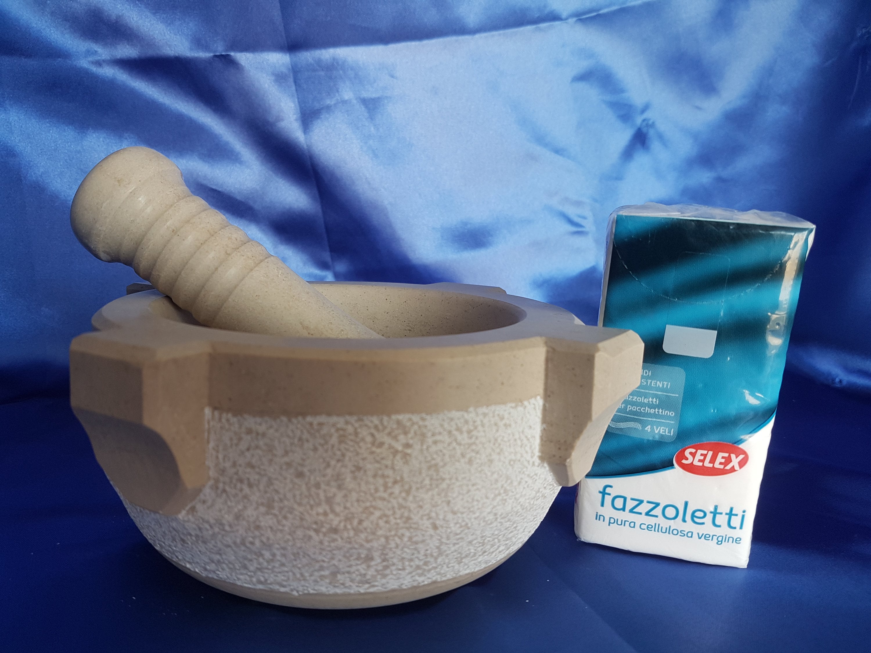 Handmade Mortar With Rounded Handles and Stone Pestle - Etsy