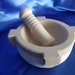 Handmade Mortar With Rounded Handles and Stone Pestle - Etsy