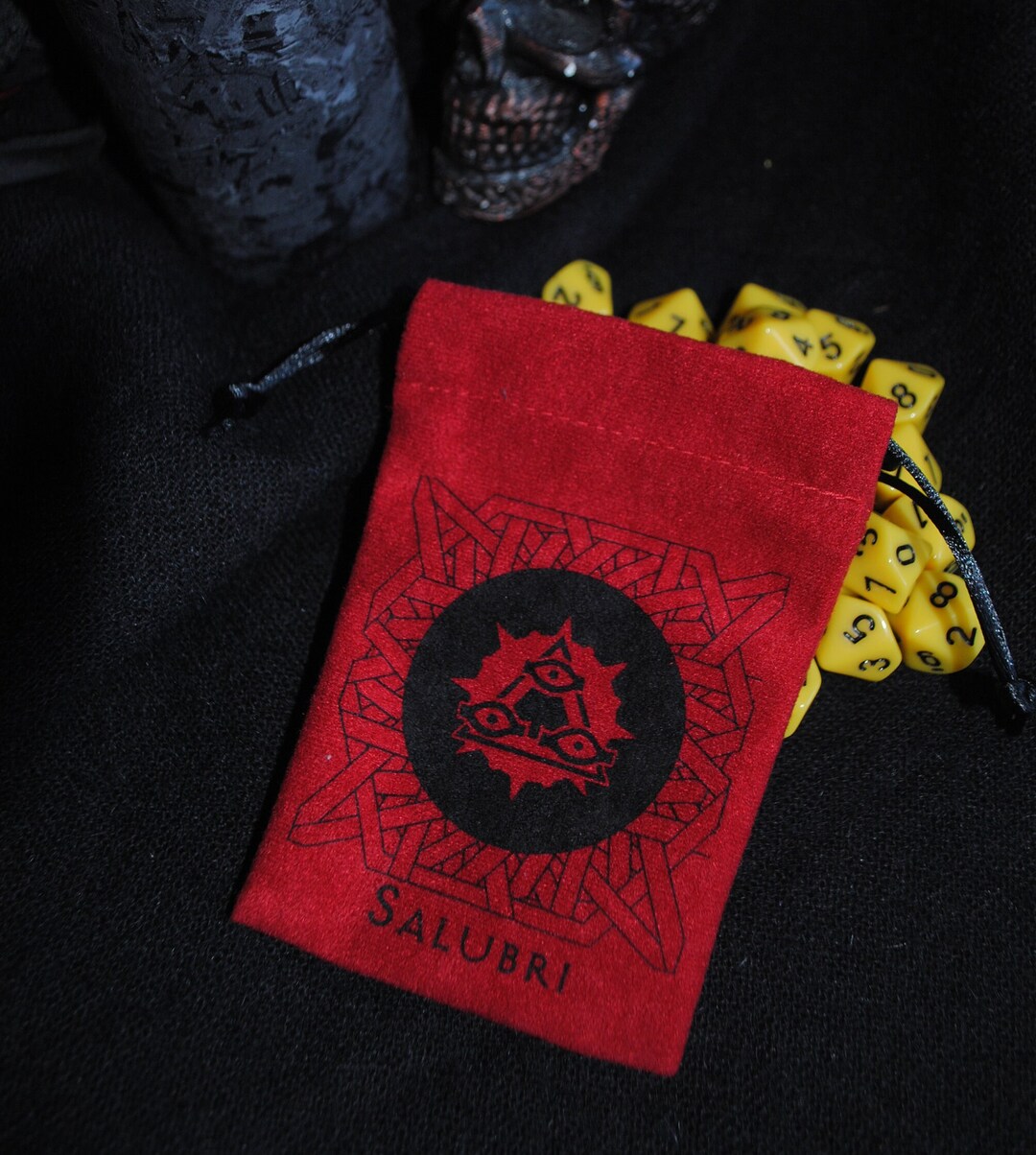 Plush Dice Bag Salubri Clan in Vampire: the Masquerade | Vtm Dice Bag ...