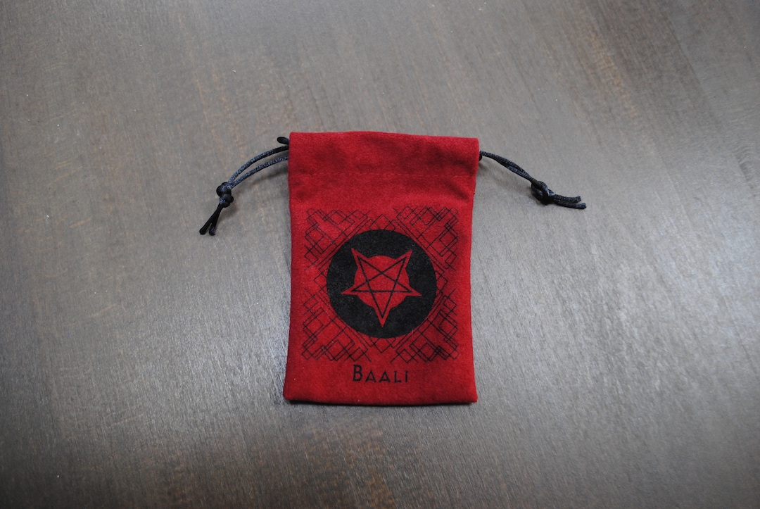 Plush Dice Bag Baali Clan in Vampire: the Masquerade Vtm - Etsy