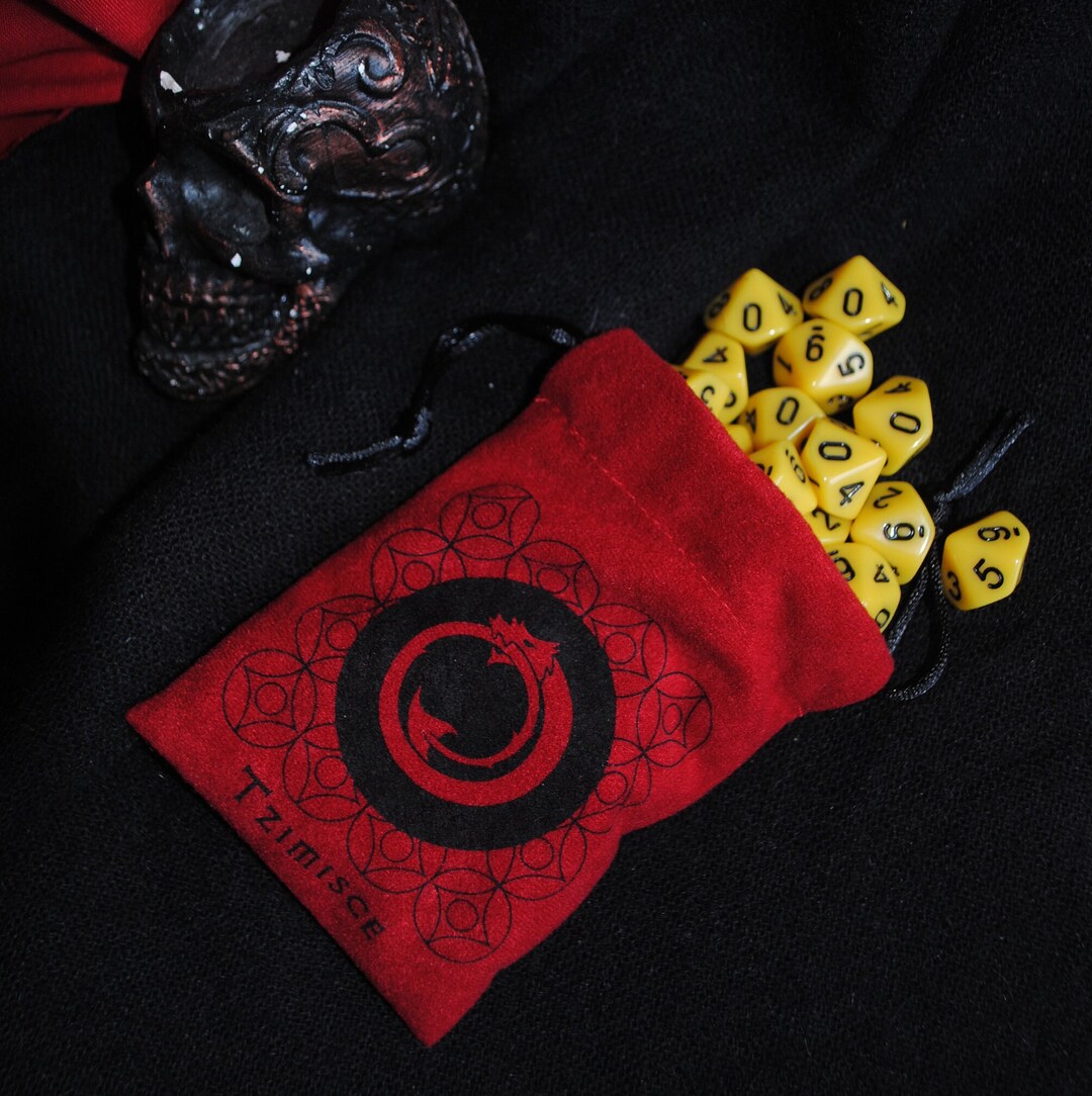 Plush Dice Bag Tzimisce Clan in Vampire: the Masquerade | Vtm Dice Bag ...