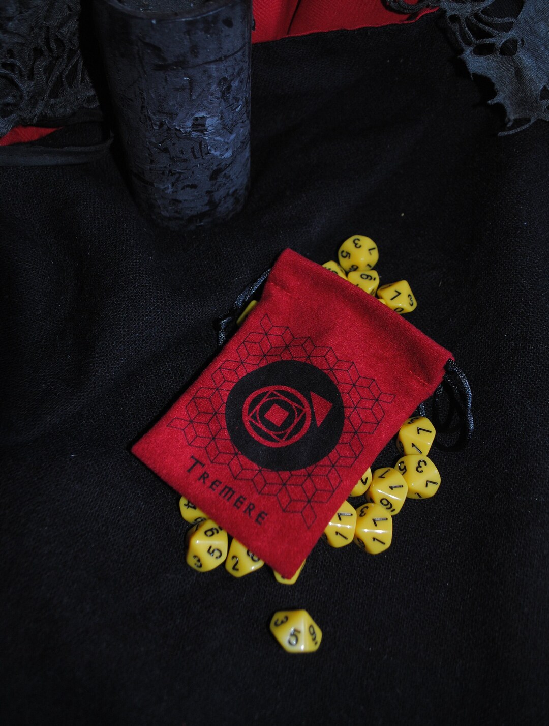 Plush Dice Bag Tremere Clan in Vampire: the Masquerade | Vtm Dice Bag ...