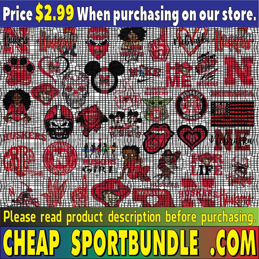 Nebraska-huskers Football Team Svg, Nebraska-huskers Svg, N.C.A.A Svg ...