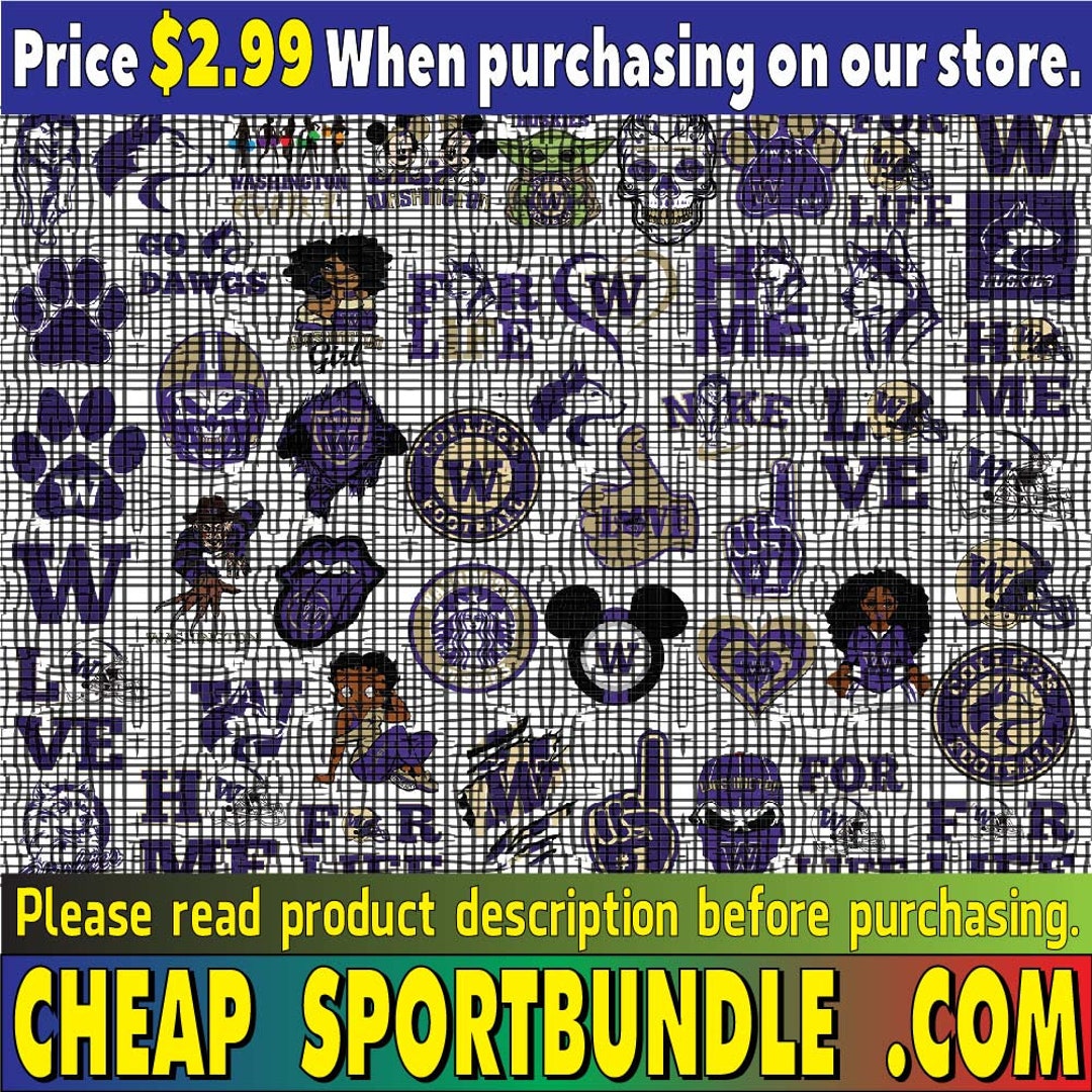 Washing-ton-huskies Football Team Svg, Washing-ton-huskies Svg, NCAA ...