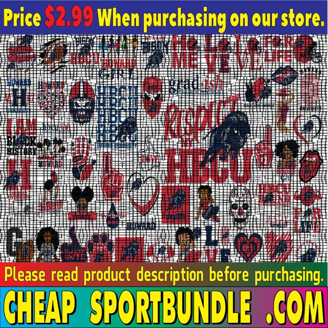 Howard University Svg, HBCU Svg Collections, HBCU Svg, Football Svg ...