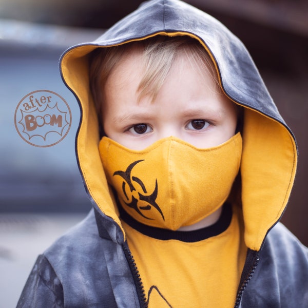 Biohazard Face Mask - Etsy