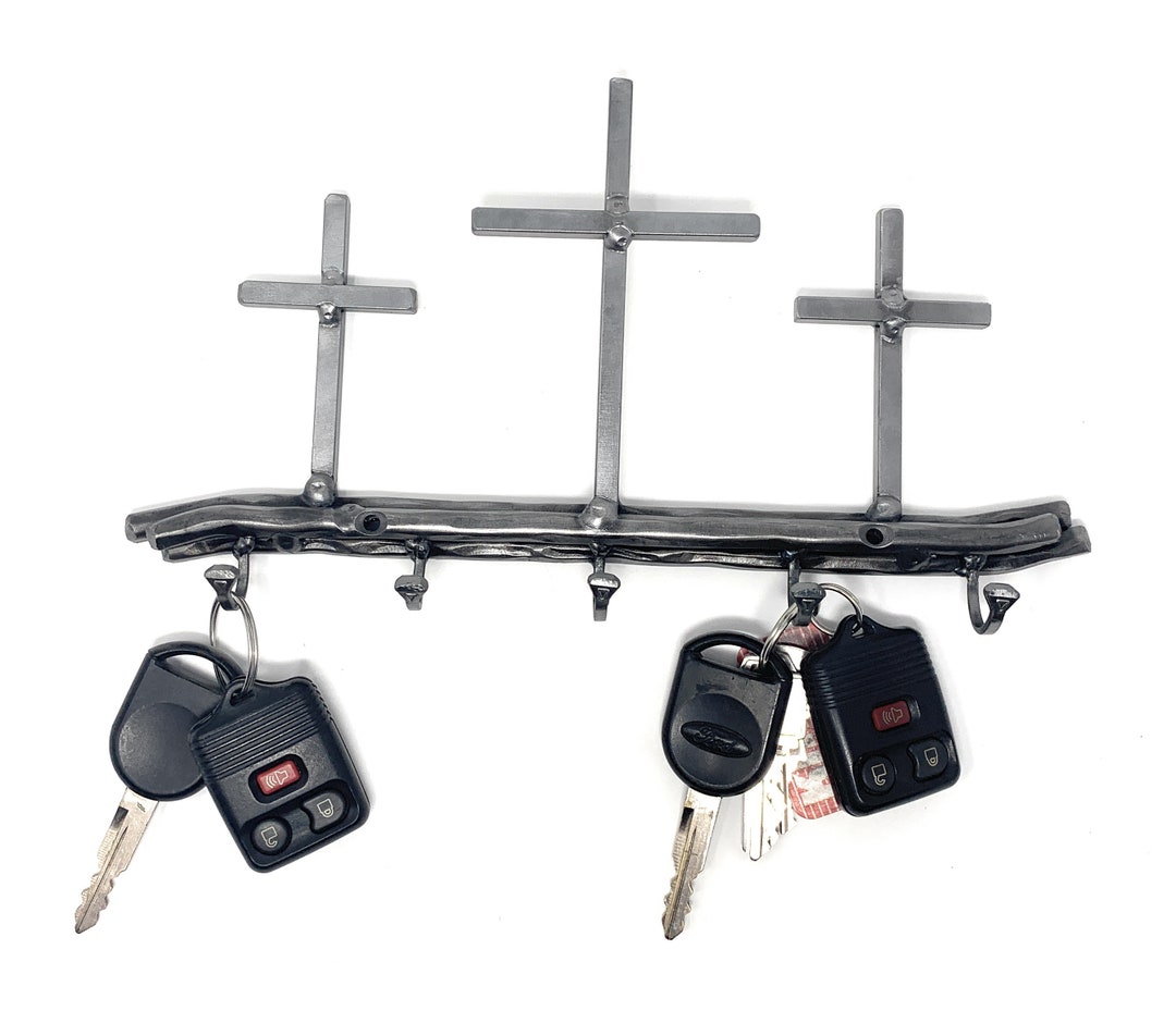 Three Cross Key Holder - Etsy
