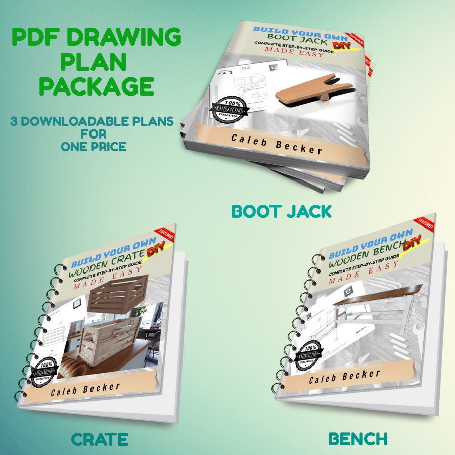 PDF Downloadable Plans, Printable Drawing Plans for Woodworking ...