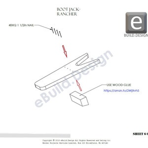 Boot Jack Plans, PDF Download for Boot Remover, Detailed Plans for ...