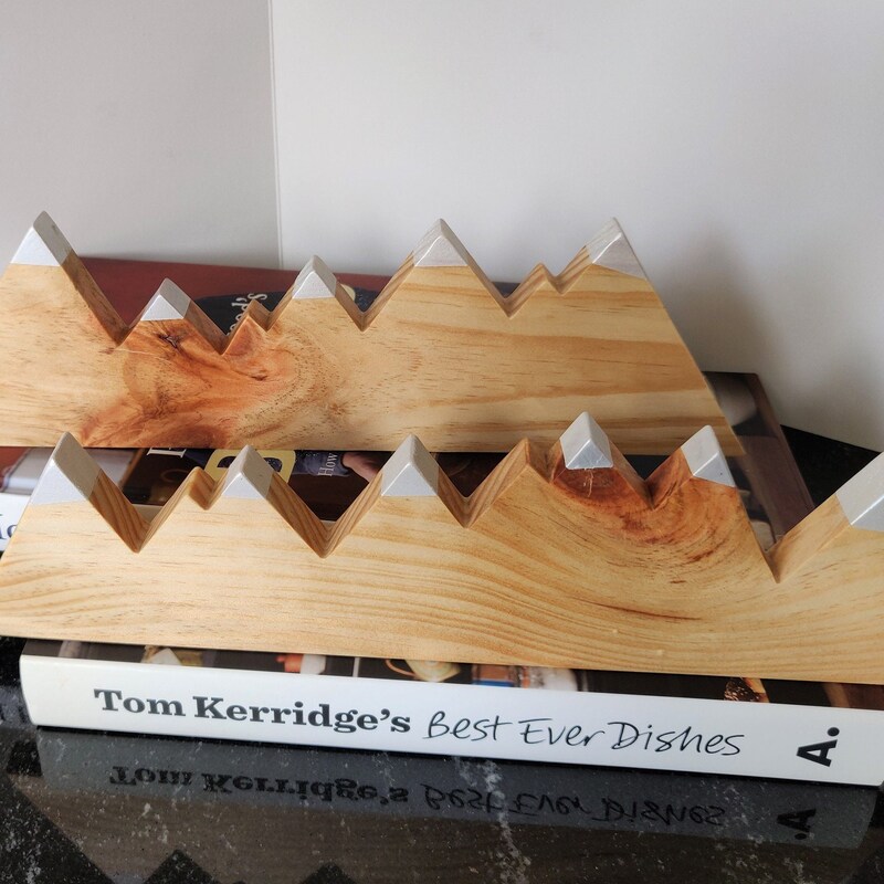 Mountain Bookshelf - Etsy