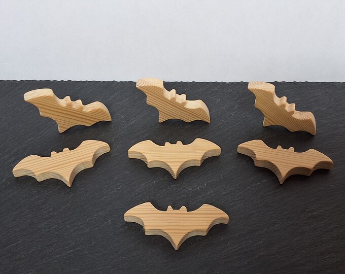 Mini Wood Bat, Wooden Handmade Blanks, X7 Pcs, Reclaimed Pallet Wood ...