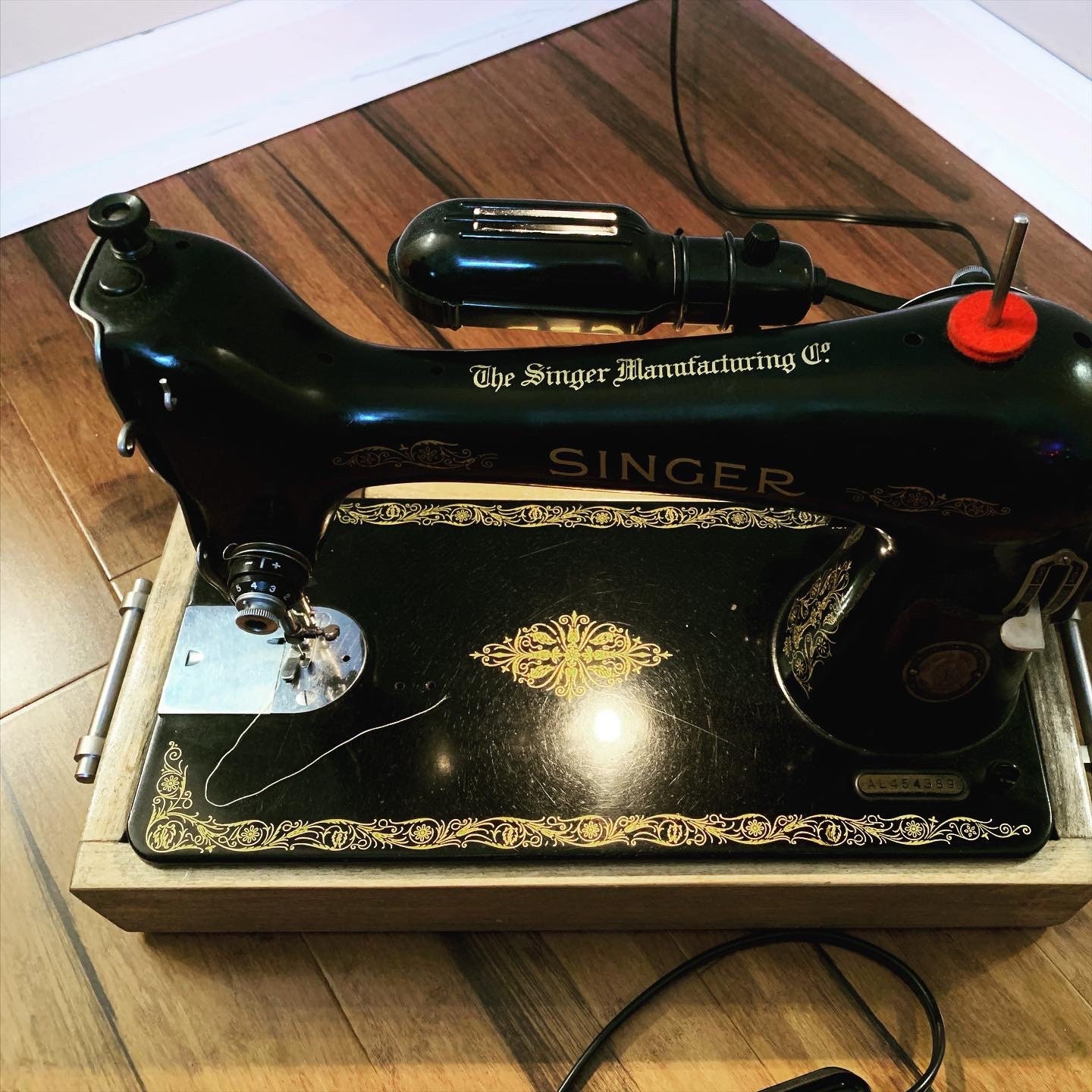 Vintage Singer Class 66 Sewing Machine, 1953 Singer, Sewing Machine ...