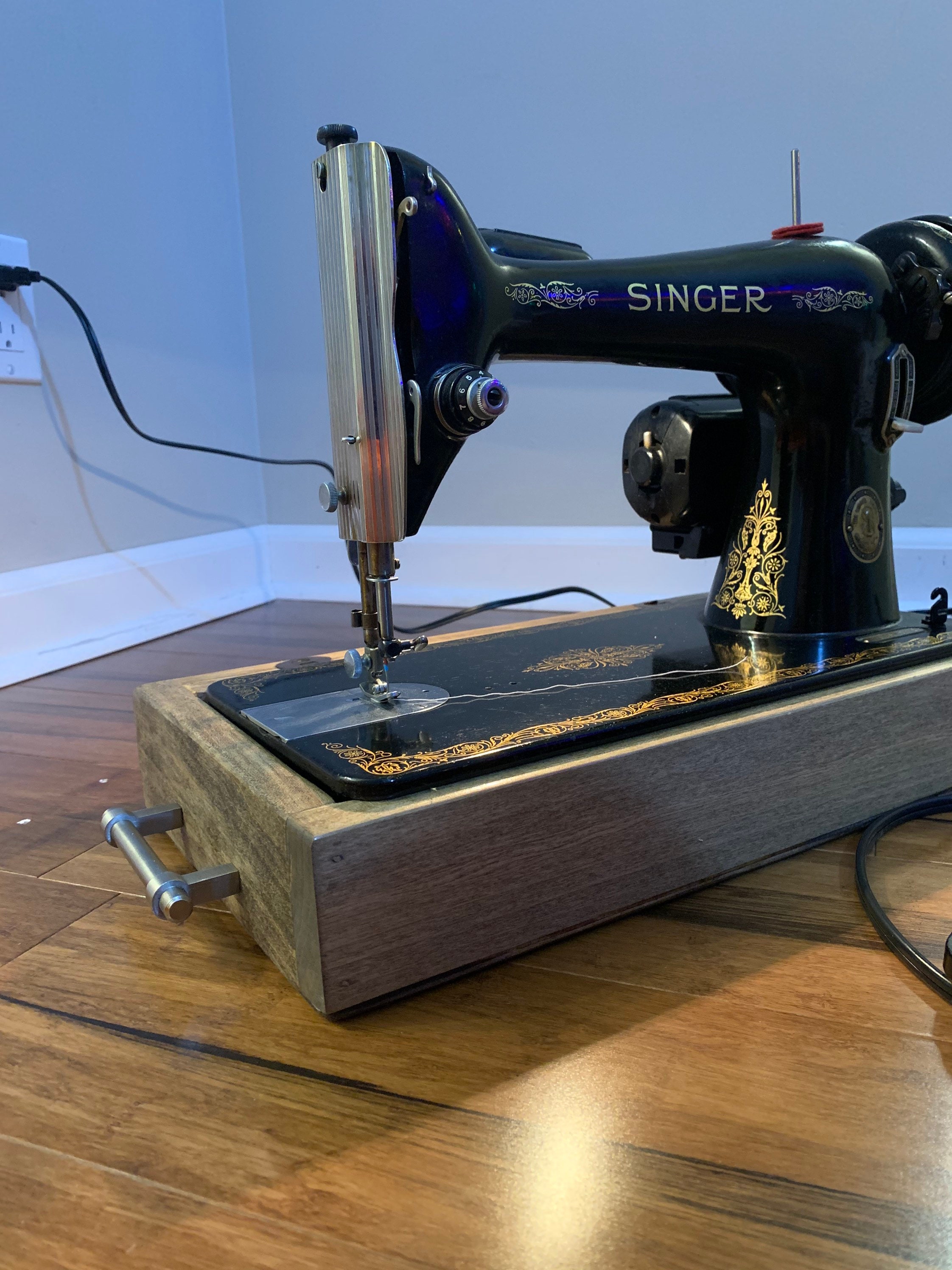 Vintage Singer Class 66 Sewing Machine, 1953 Singer, Sewing Machine ...