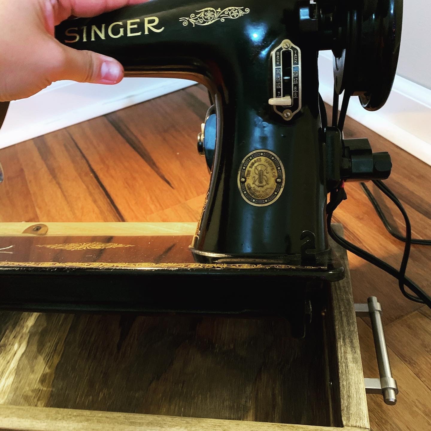 Vintage Singer Class 66 Sewing Machine, 1953 Singer, Sewing Machine ...