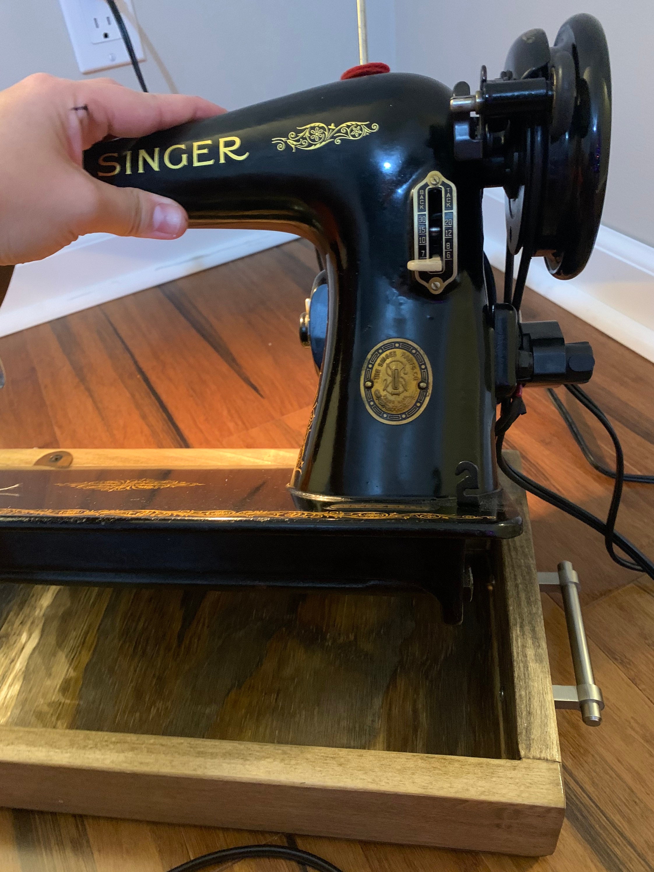 Vintage Singer Class 66 Sewing Machine, 1953 Singer, Sewing Machine ...