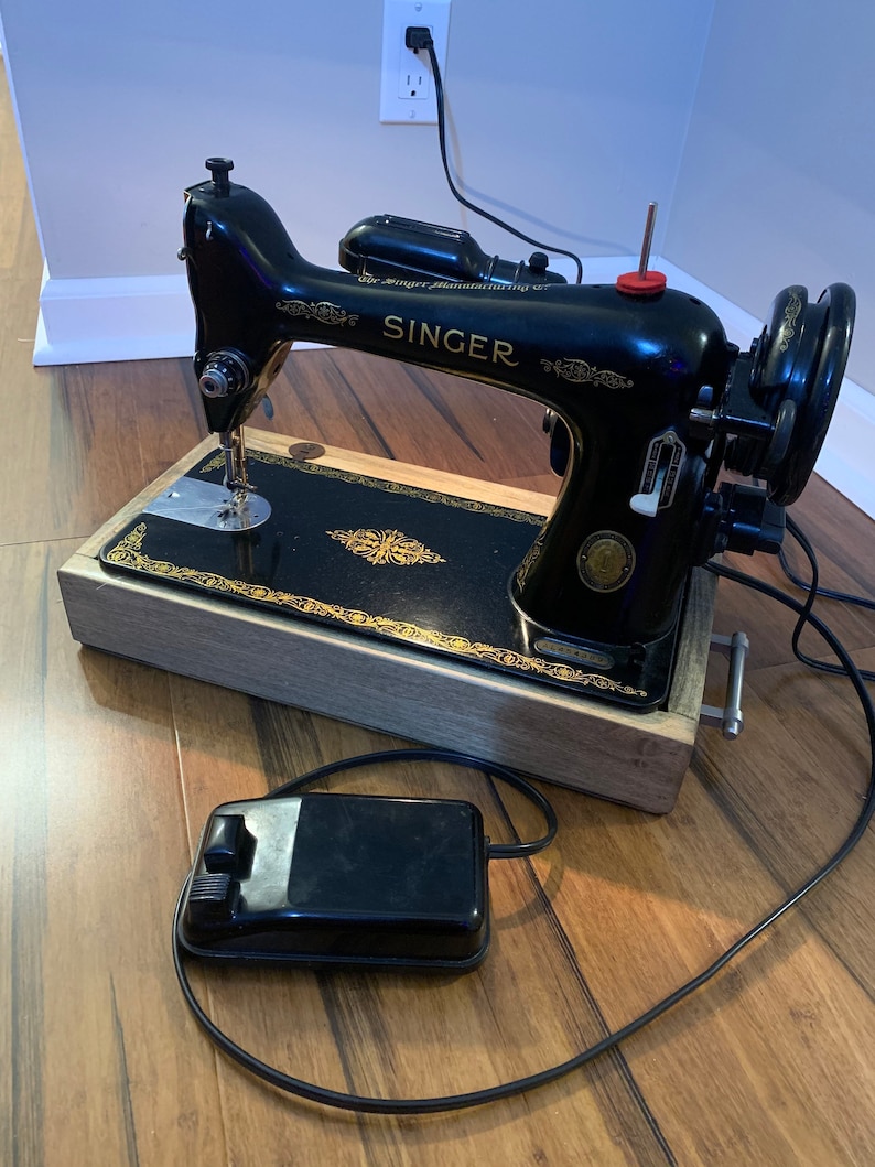 Vintage Singer Class 66 Sewing Machine, 1953 Singer, Sewing Machine ...